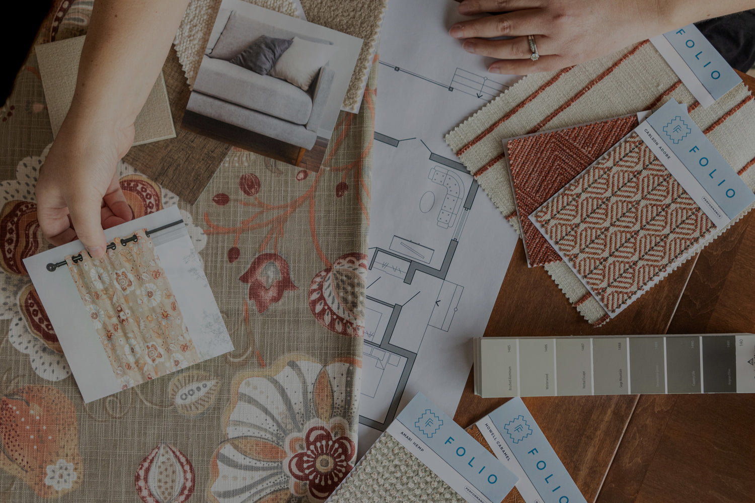 Inspiration landing – Folio Fabrics