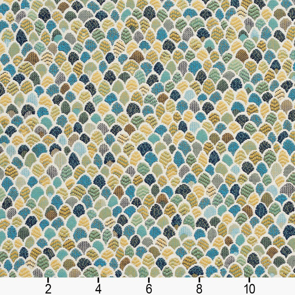Aqua & Teal Upholstery and Drapery Fabric – Folio Fabrics